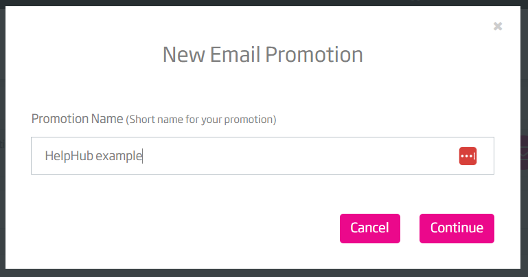 Build a promotion tool/feature – TDP Help Hub